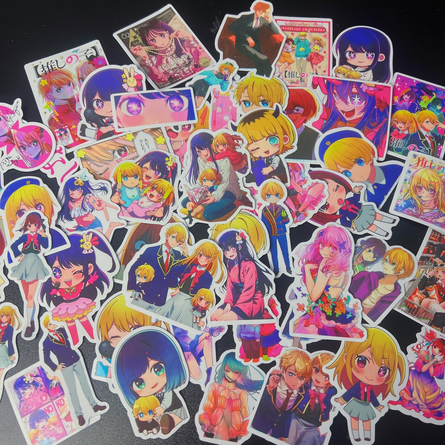 Oshi no Ko stickers, 50 assorted My star anime stickers, waterproof ...