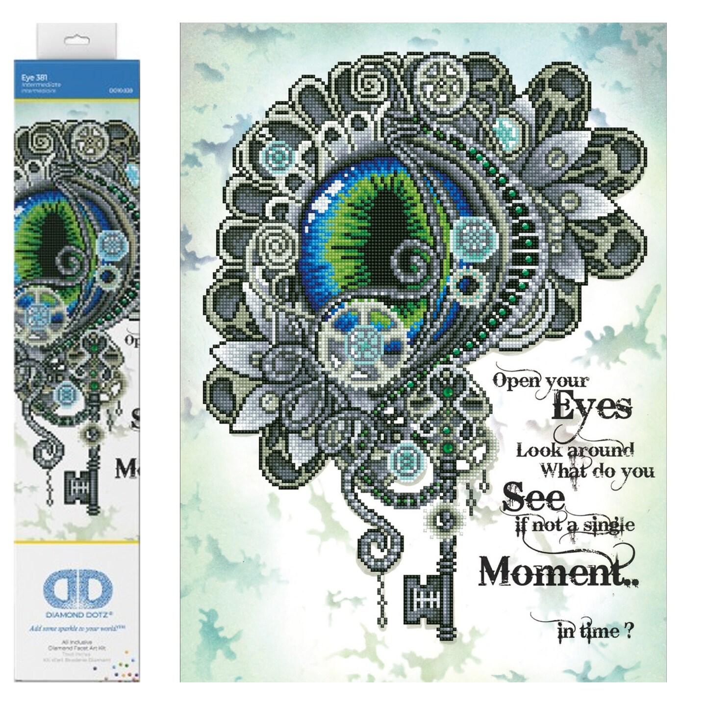 Diamond Dotz Eye 381 Inspirational Diamond Painting Kits for Adults ...
