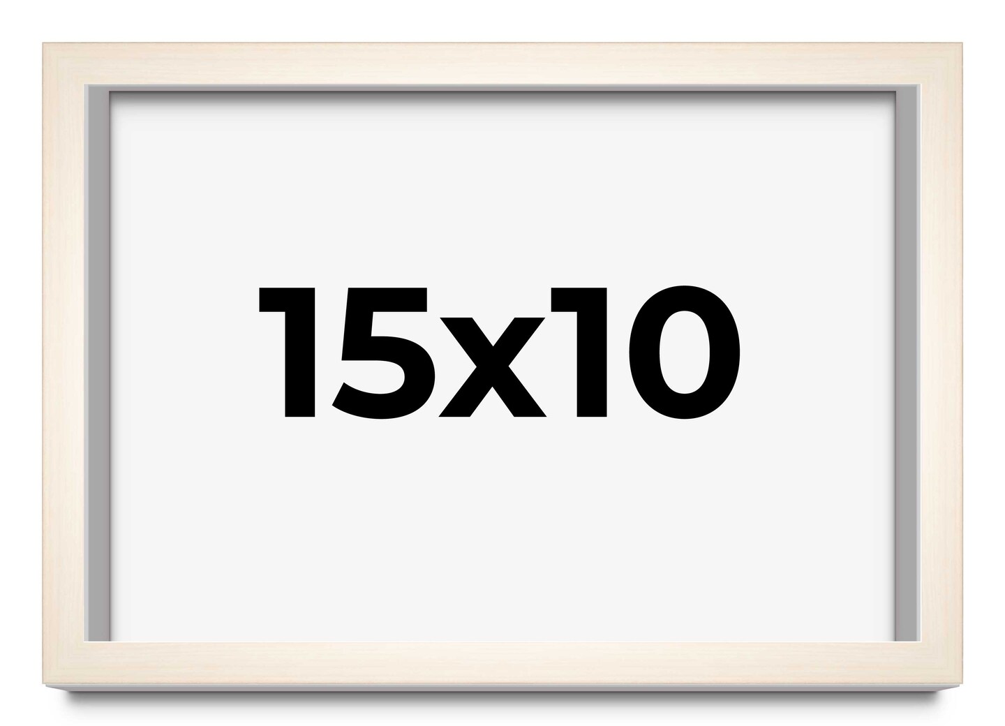 10x15 Minimalist Picture Frame with UV-Resistant Acrylic & Acid Free ...