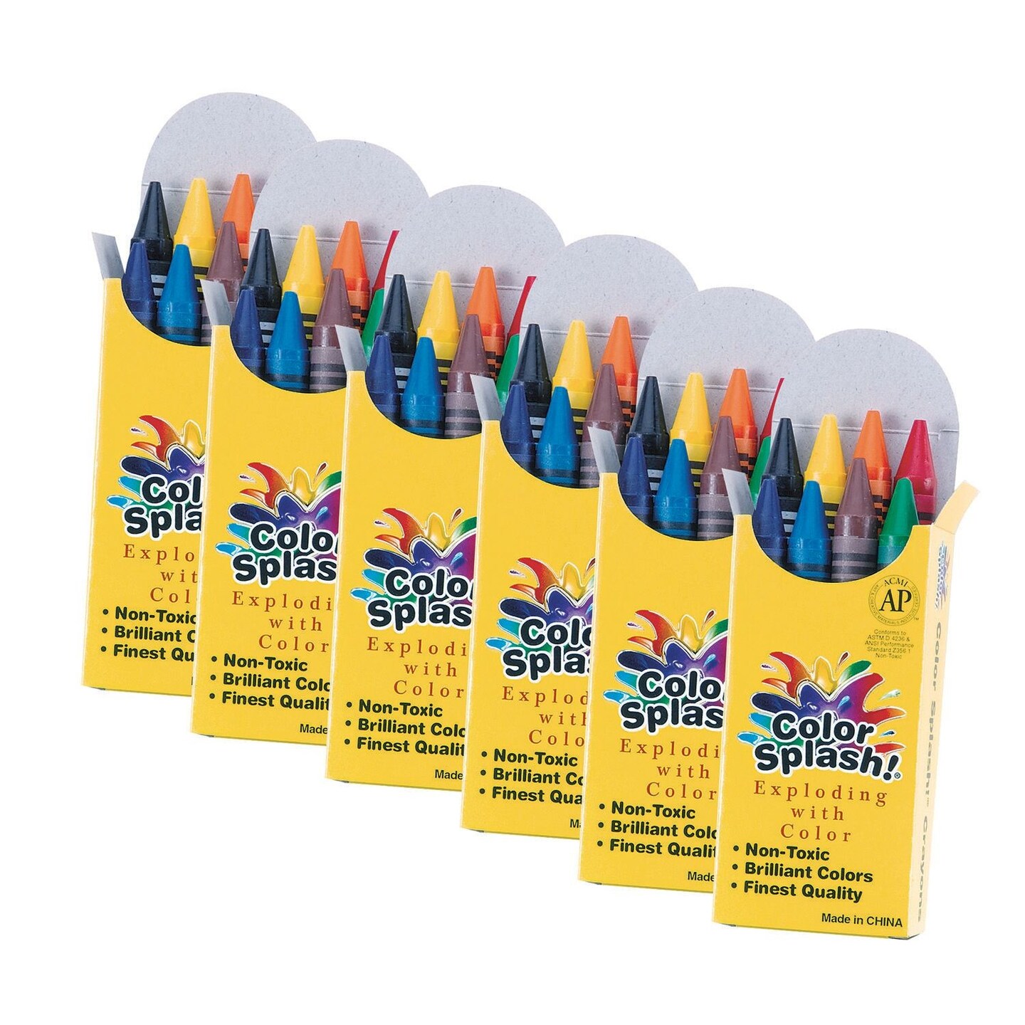 Color Splash!® Jumbo Crayons Box of 8 (Pack of 6) | Michaels