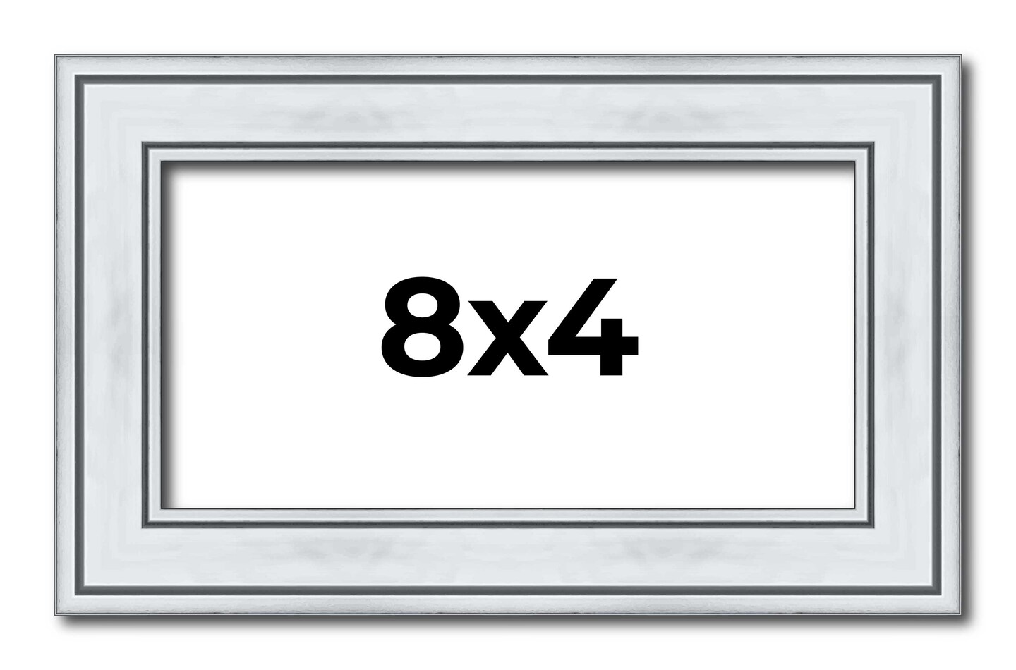 4x8 Classic Picture Frame with UV-Resistant Acrylic & Acid Free Backing ...