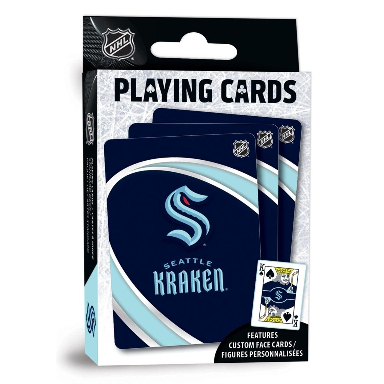 Seattle Kraken Playing Cards 54 Card Deck Nhl Officially Licensed Team ...