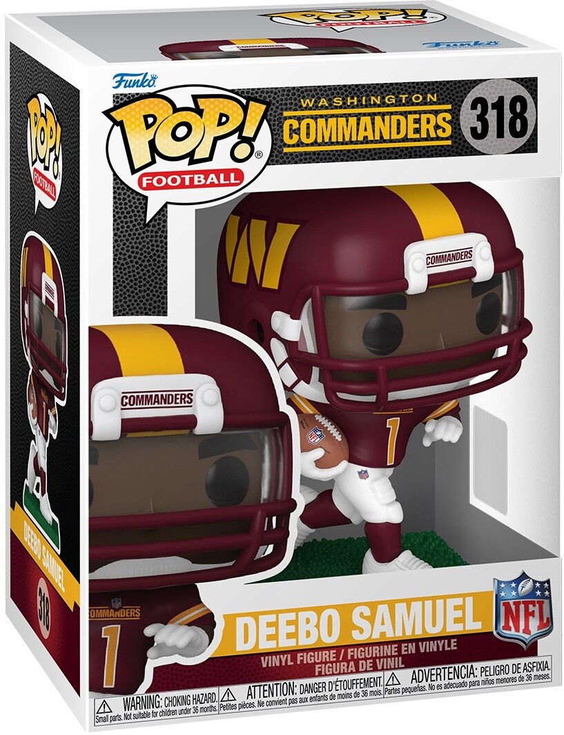 Funko POP! NFL: Commanders - Deebo Samuel [COLLECTABLES] Vinyl Figure ...