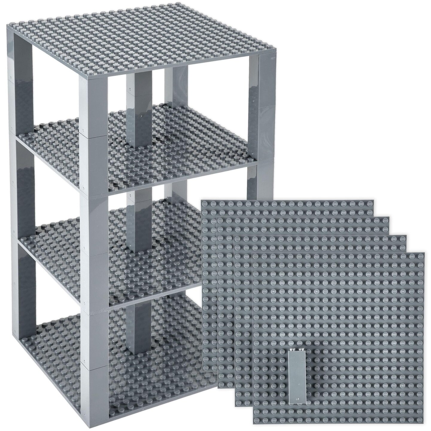 Strictly Briks Classic Stackable Baseplates, Building Bricks For Towers ...