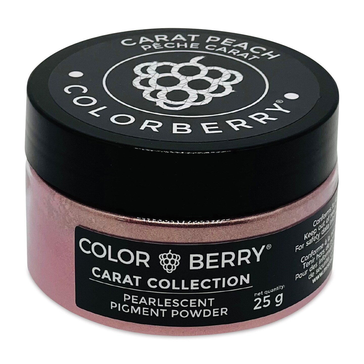 Colorberry Carat Collection Dry Resin Pigment - Peach, 25 g, Jar, Color ...