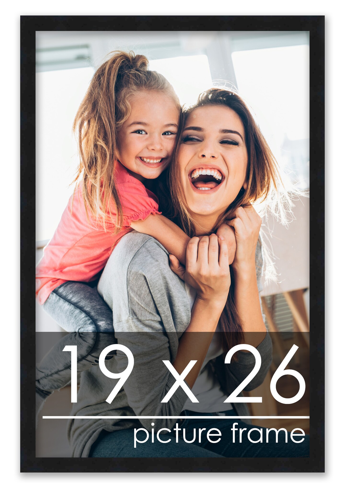 19x26 Solid Wood Picture Frame with UV-Resistant Acrylic & Acid-Free ...