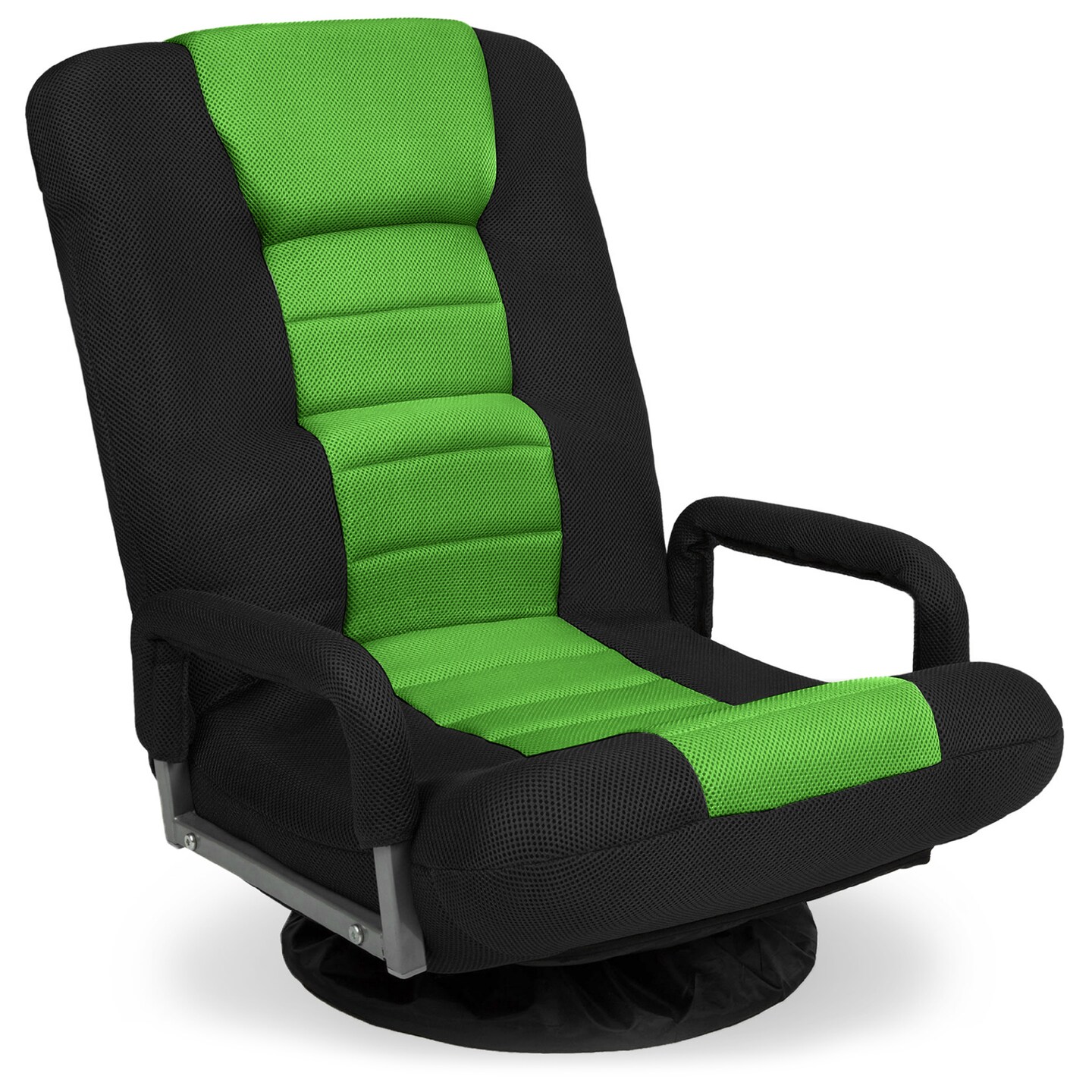 Best Choice Products 360 Degree Swivel Gaming Floor Chair w Armrest Handles Foldable Adjustable Back Michaels