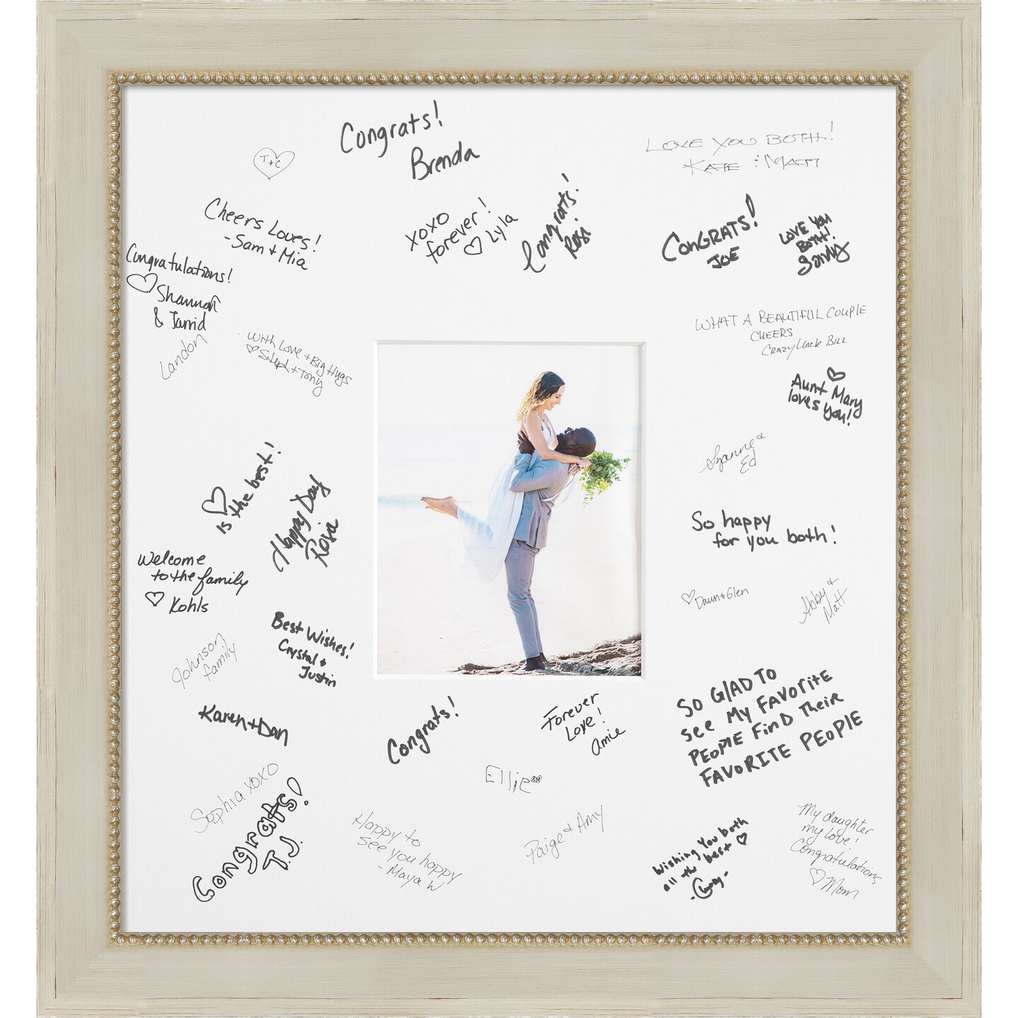 Parthenon Signature Mat Picture Frame, Photo Frame Wedding Guest Book ...