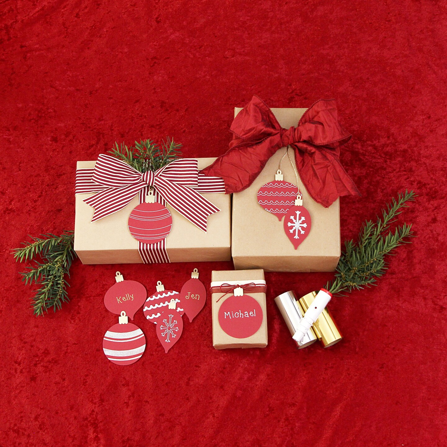 Foiled Gift Tags with the Silhouette Heat Pen | Classes | Michaels