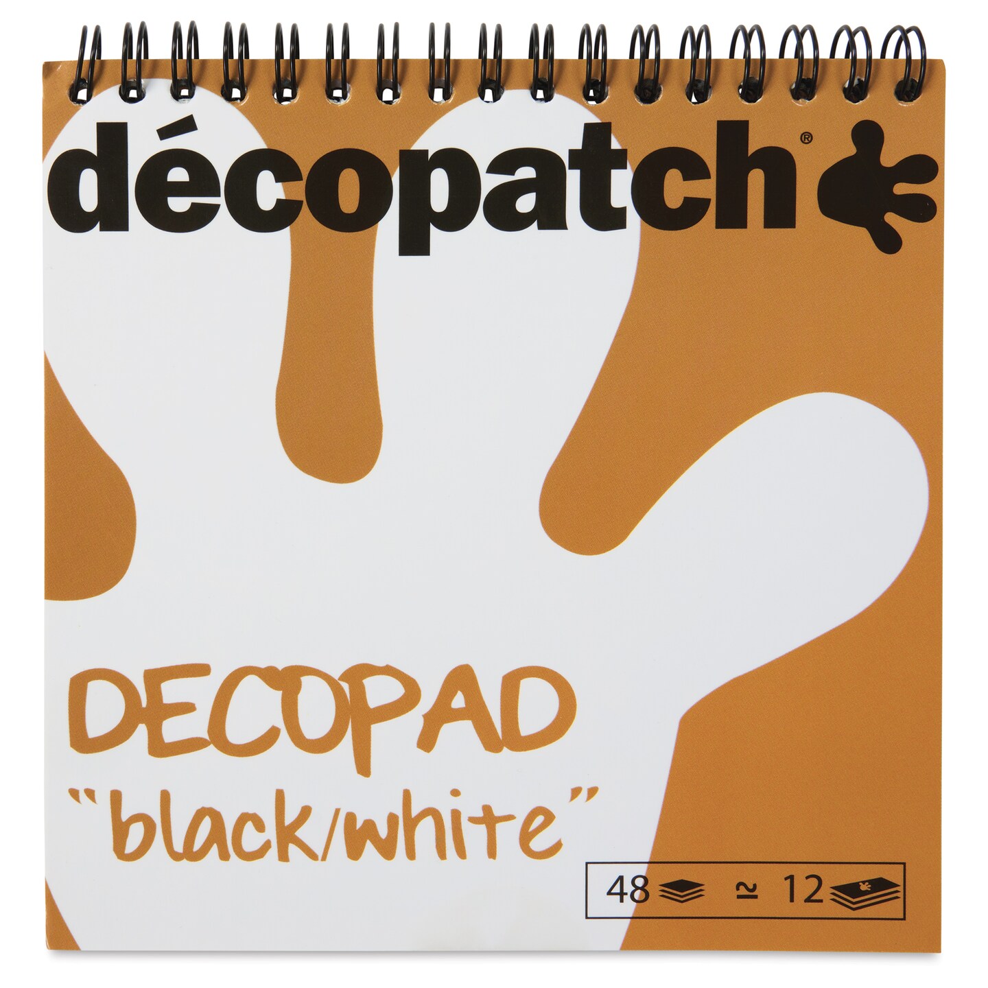 DecoPatch Paper DecoPad - Black / White, 6" x 6" | Michaels