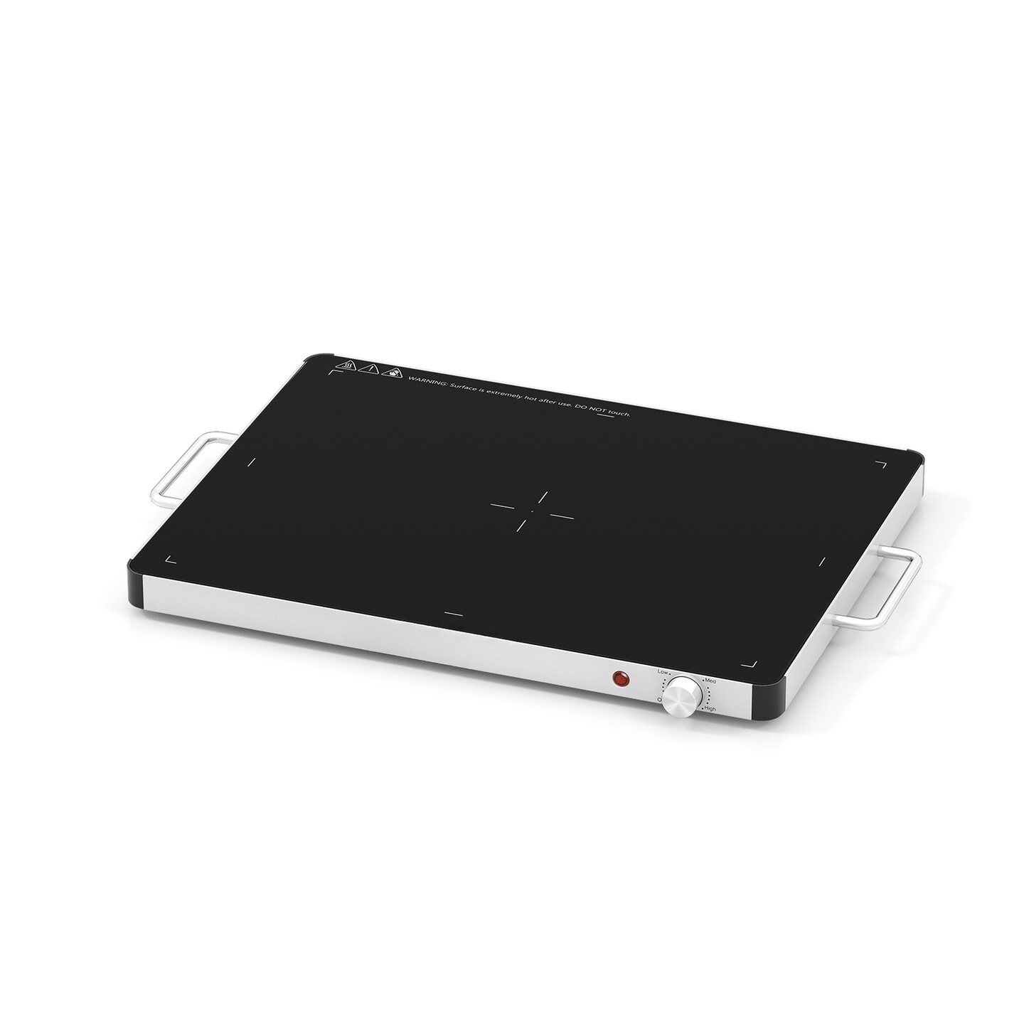 Countertop Electric Food Warming Plate with Thermostat and Overheat ...