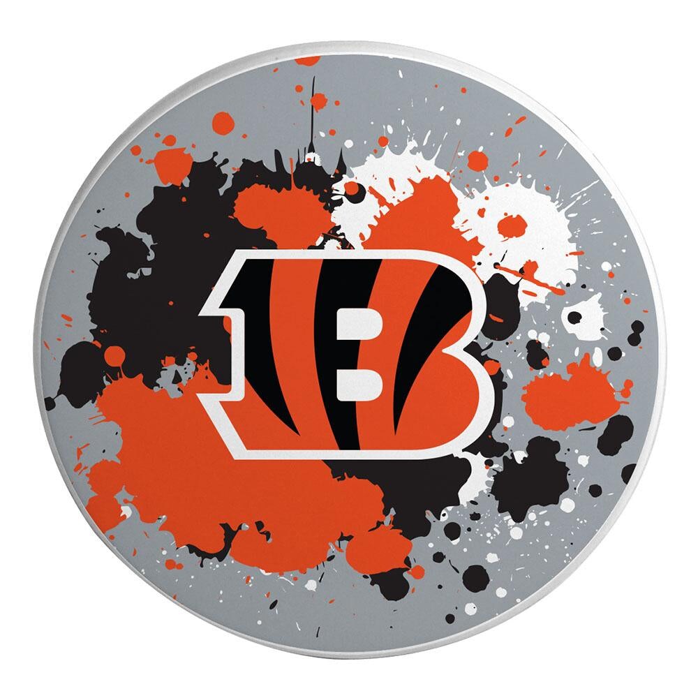 Paint Splatter Coaster | Cincinnati Bengals | Michaels