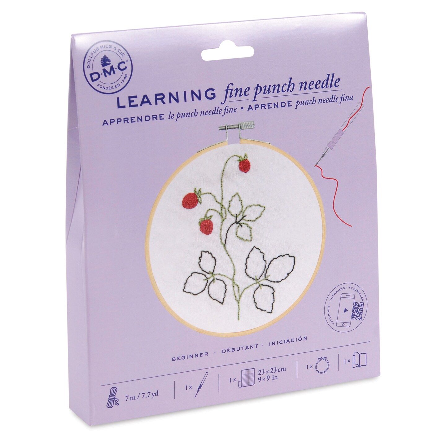 DMC Learning Fine Punch Needle Kit | Michaels