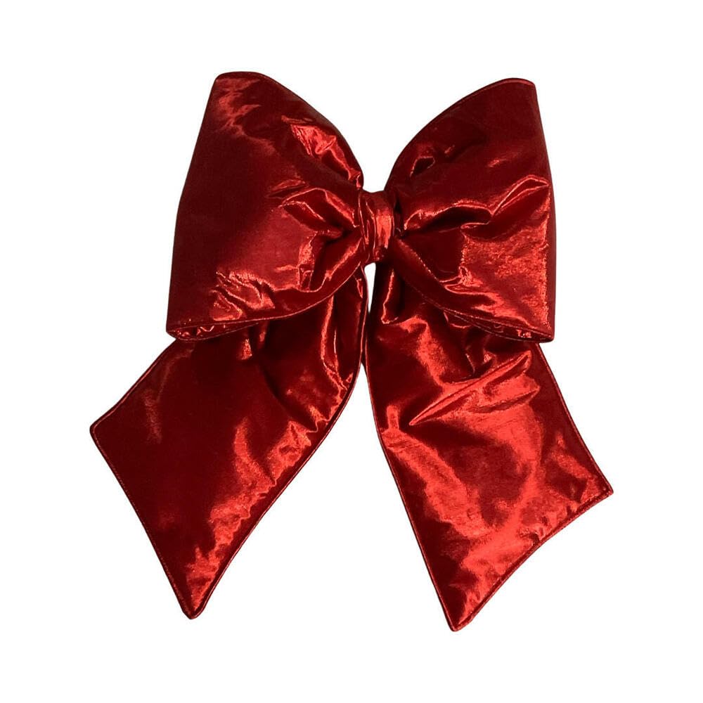 18" x 23" Red Metallic Bow | Michaels