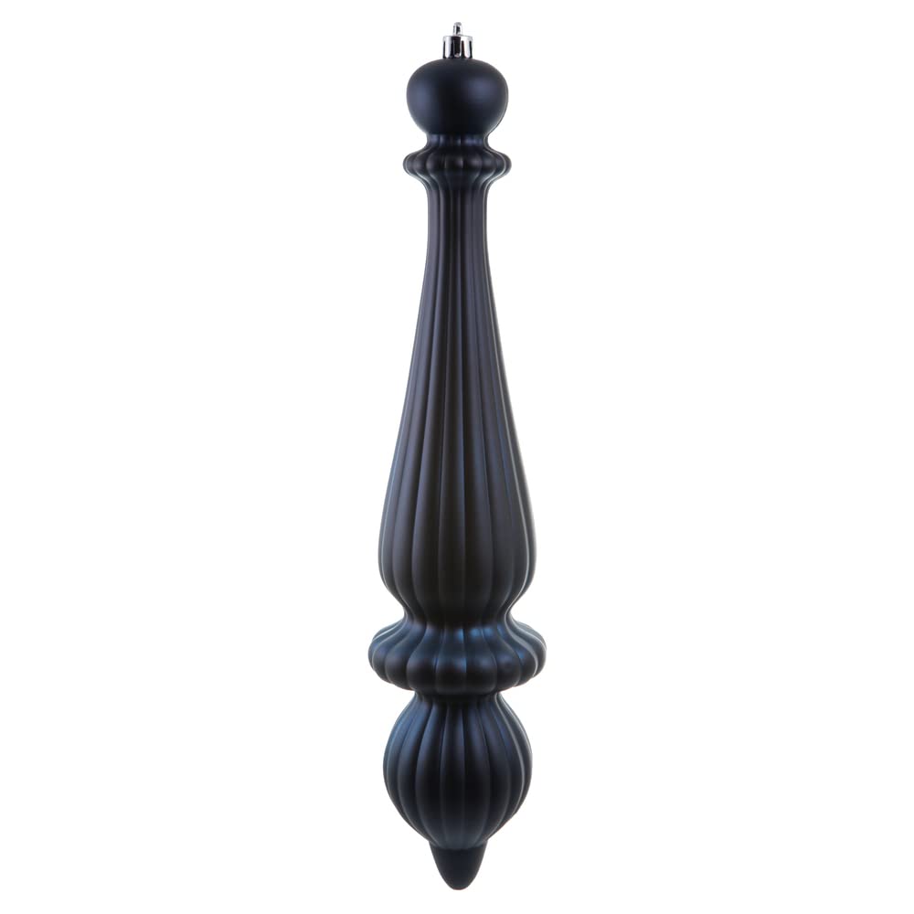 Vickerman 14" Midnt Blue Matte Finial Drop UV 2/Bg - N150831DMV | Michaels
