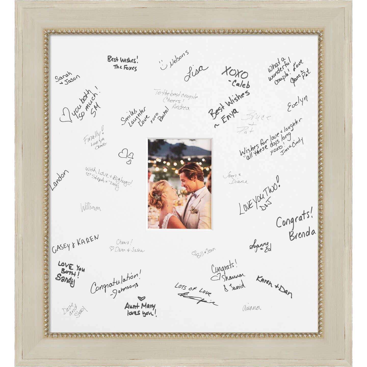 Parthenon Signature Mat Picture Frame, Photo Frame Wedding Guest Book ...
