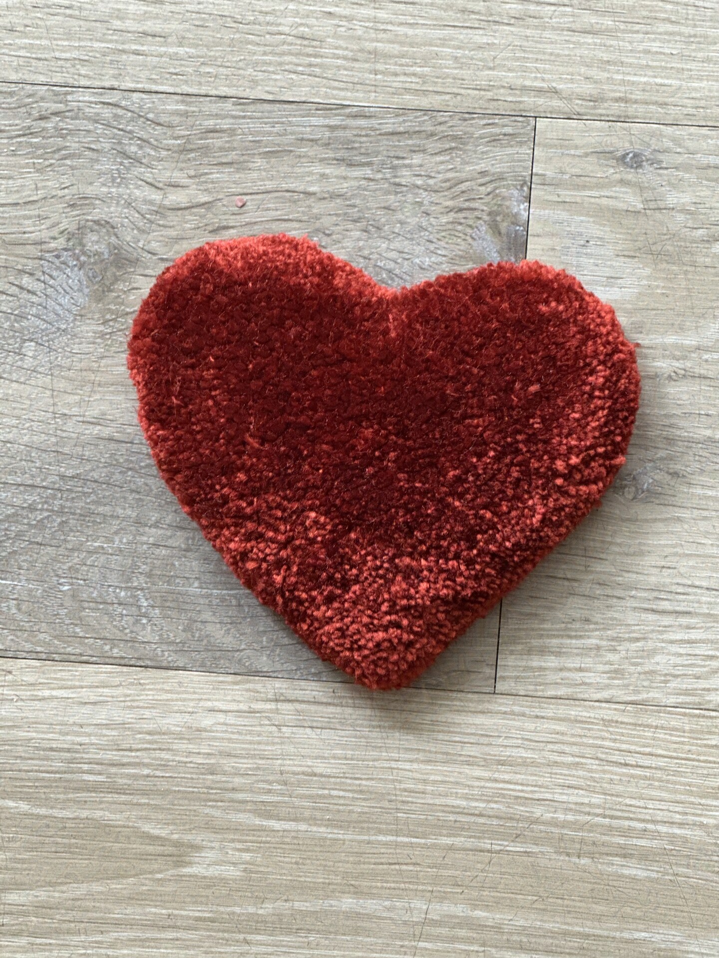 Tufted Wall Rug - Red Heart - Cute Tuft Rug | MakerPlace by Michaels