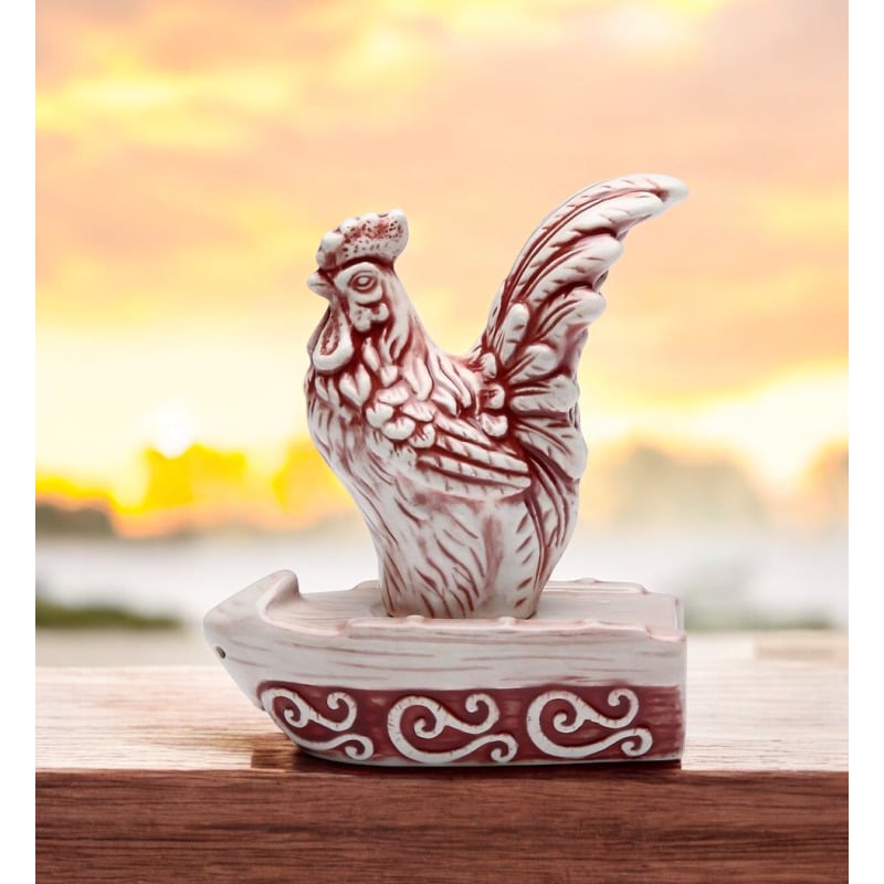 Ceramic Red Rooster Salt And Pepper Shaker , | Michaels