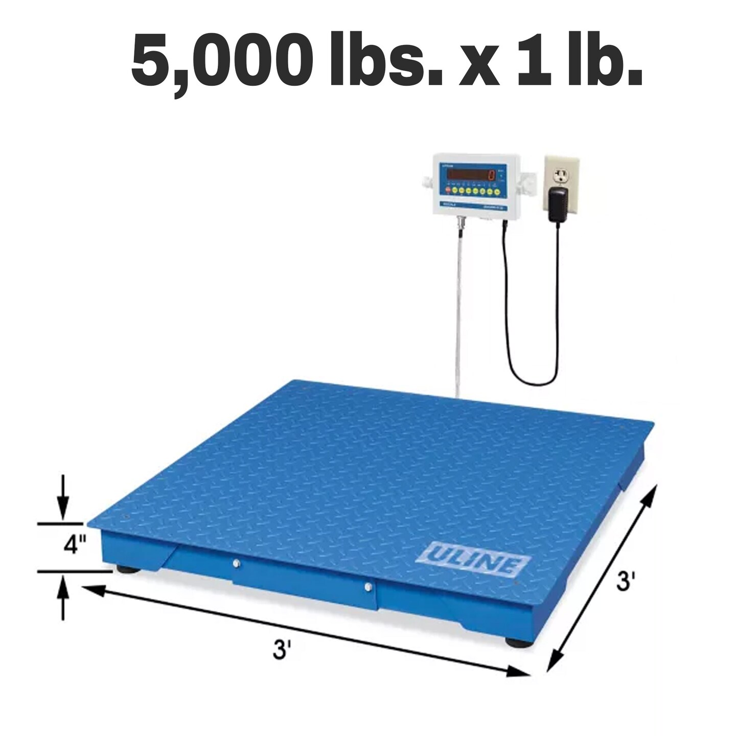 Compact 3' x 3' x 4" Weight Scale Efficient for Small Spaces | Michaels