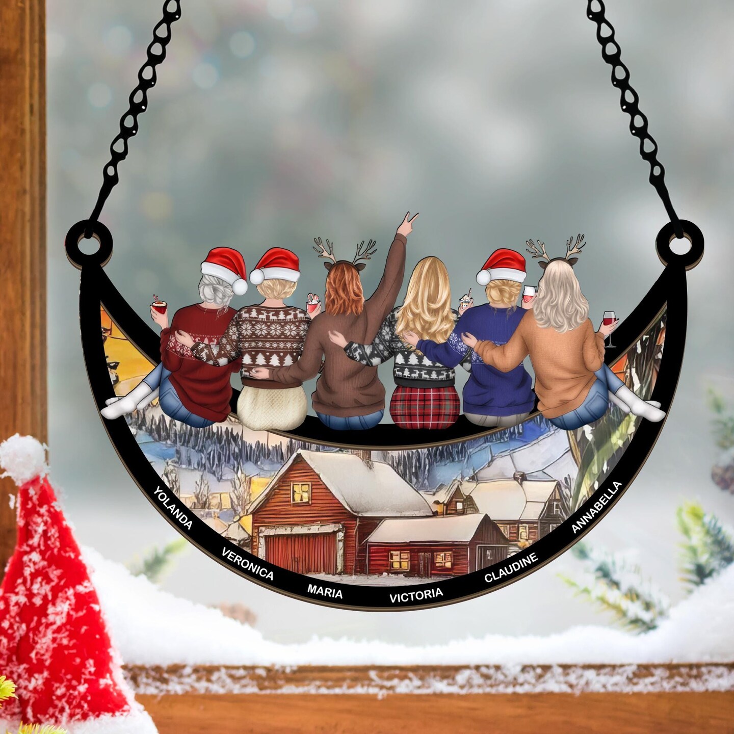 Custom Best Friend Christmas Ornament 2024, Friends Are Like Stars ...