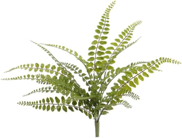 3pc 18" Buckler Fern Bush – Lush 20" Diameter Faux Greenery | Michaels