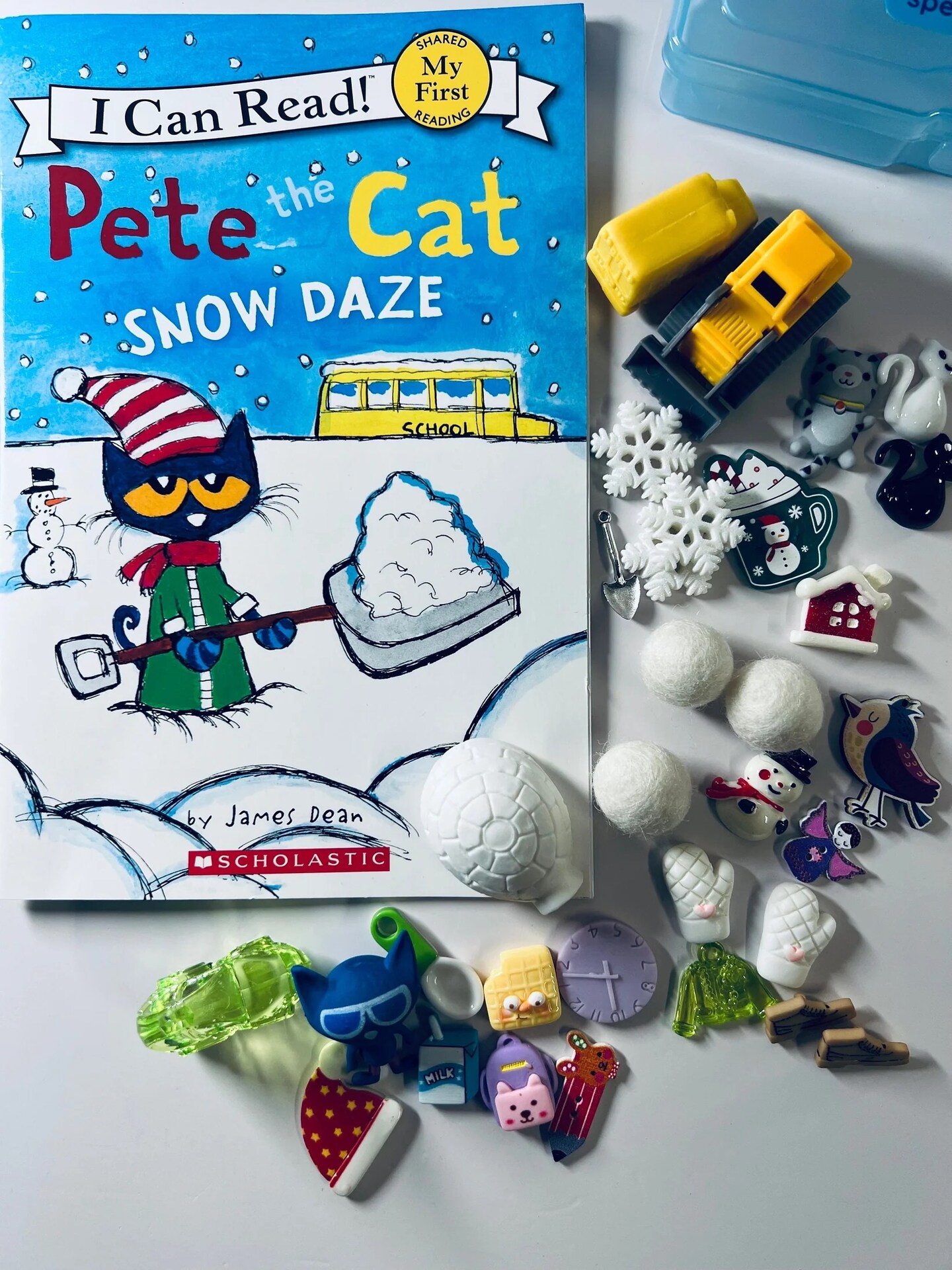 Pete the Cat Story Objects Pete the Cat Snow Daze Story Kit ONLY Speech ...