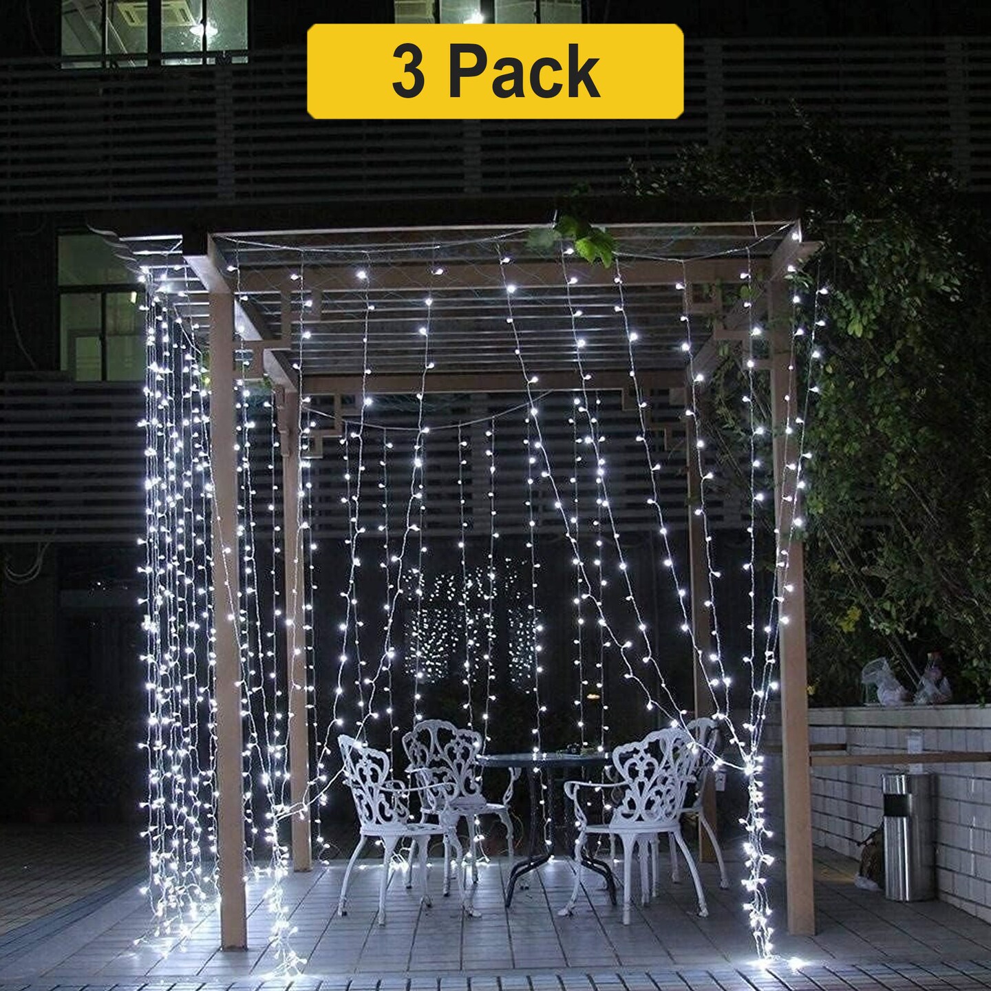 300 LED Christmas Curtain String Lights for Your Spooky Space | Michaels