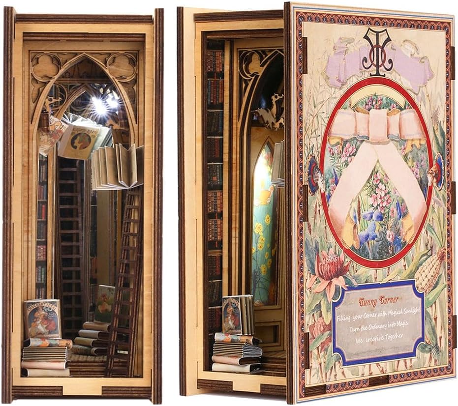 Book Nook Wizardi Miniature - Eternal Bookstore Roombox Kit | Michaels