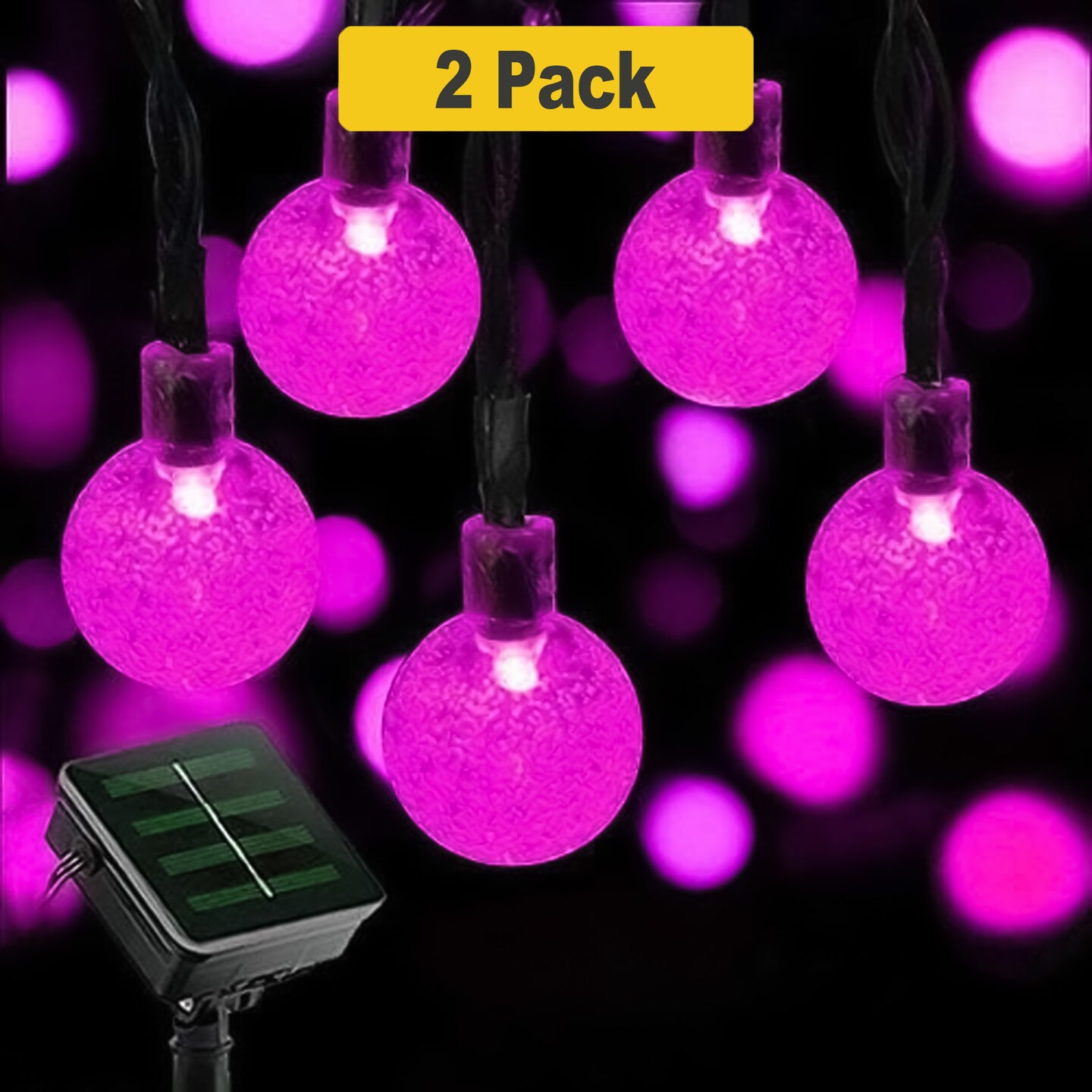 Bright 60 LED Solar Bubble String Lights for Elegant Spaces | Michaels