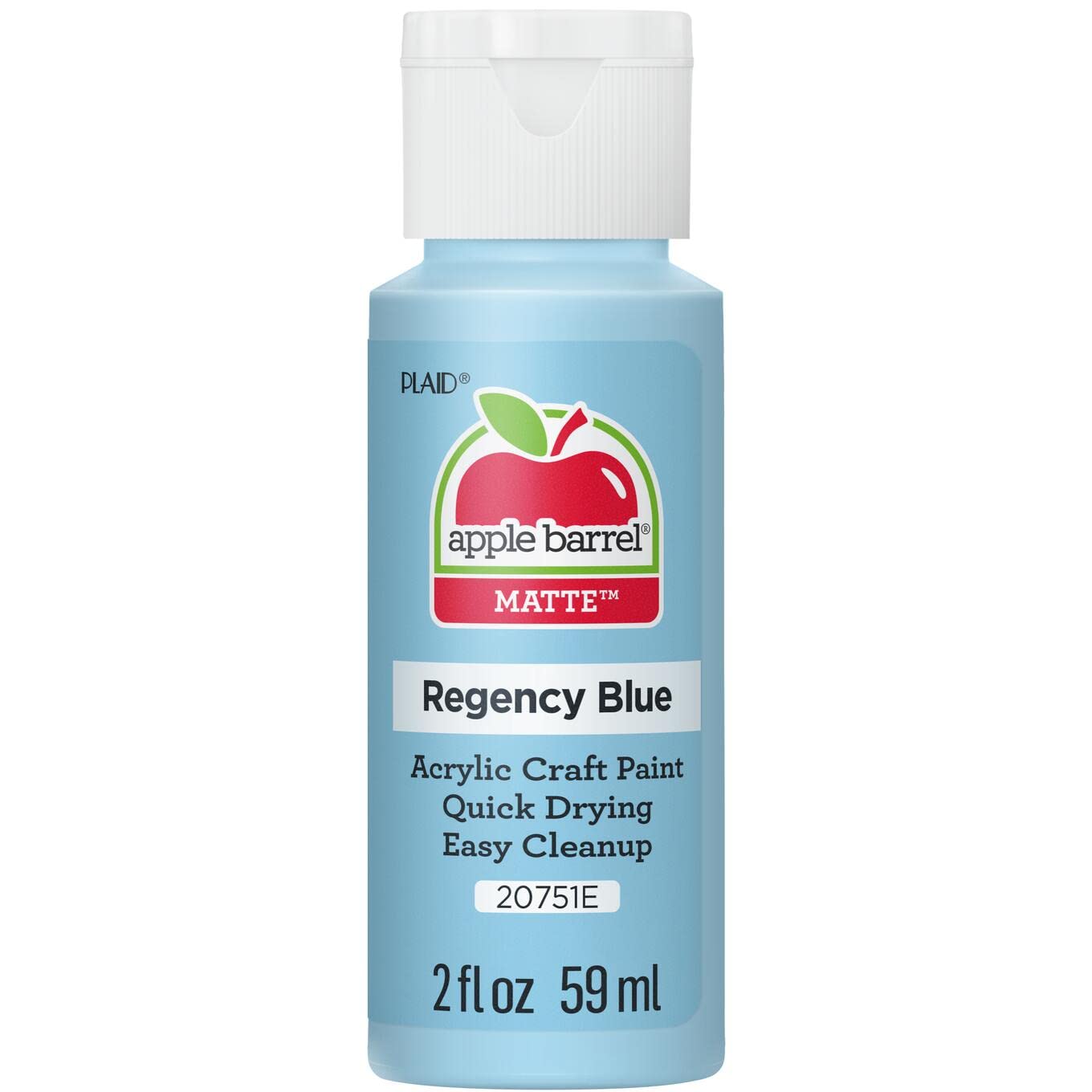Apple Barrel Acrylic Paint (2 oz) Matte, Regency Blue | Michaels