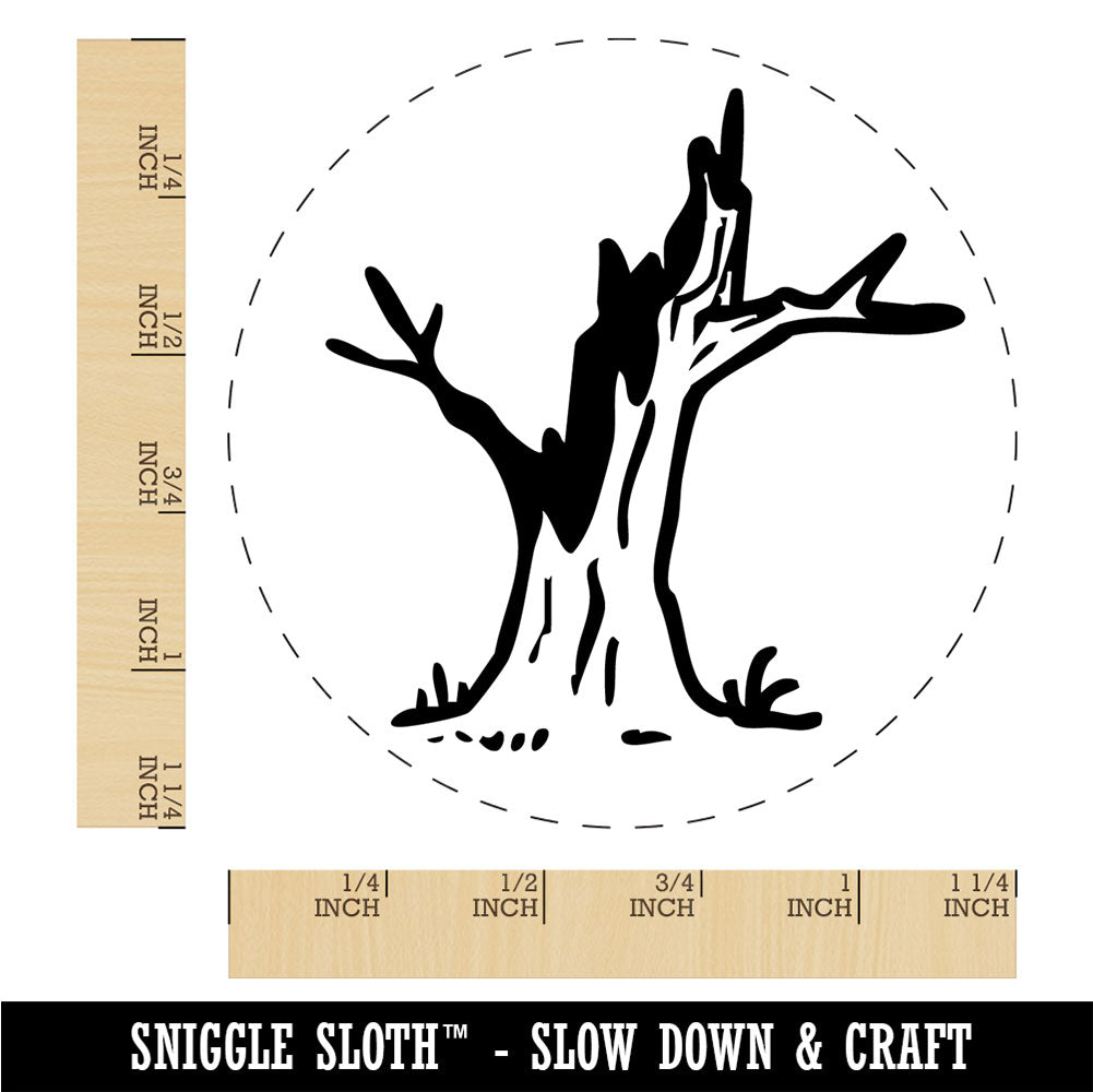 Dead Tree Stump Wood Rubber Stamp for Stamping Crafting Planners | Michaels