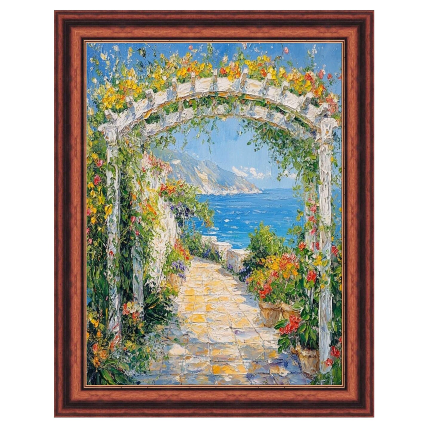 Certificate Gloss Walnut Wood With Gold Lip 40x40 Picture Frame, Size ...