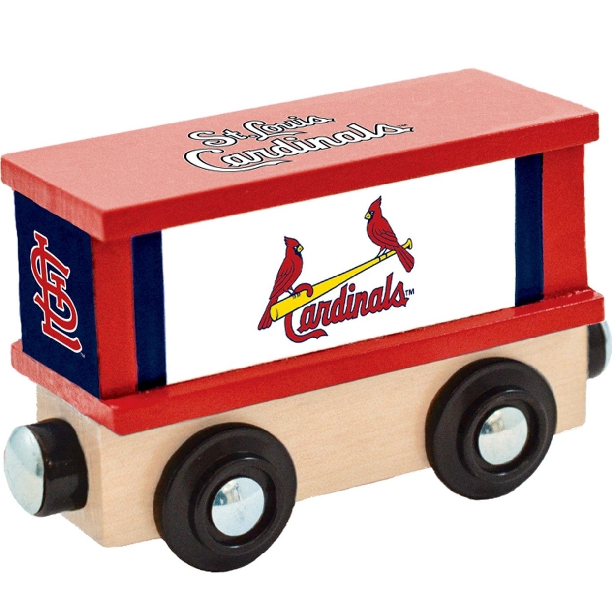 St. Louis Cardinals Toy Train Box Car Wooden Hand-Painted Mlb Gift For ...