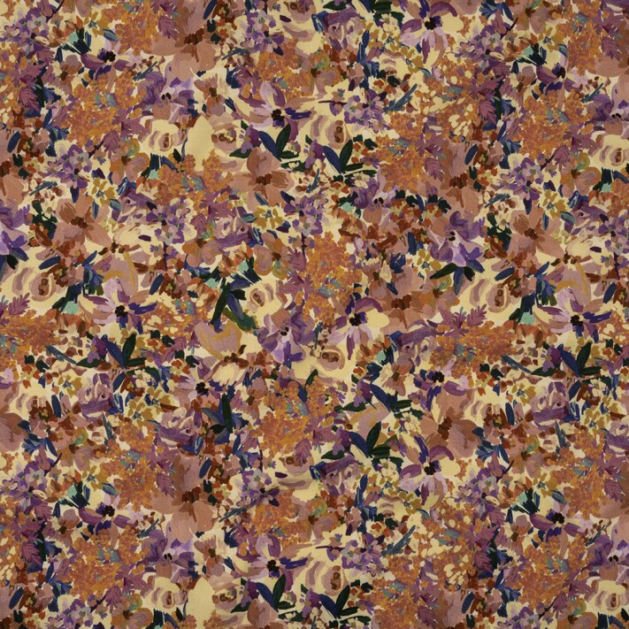 1 Yard Pollocks Perennials Stretch Brushed Cotton Twill Fabric | Michaels