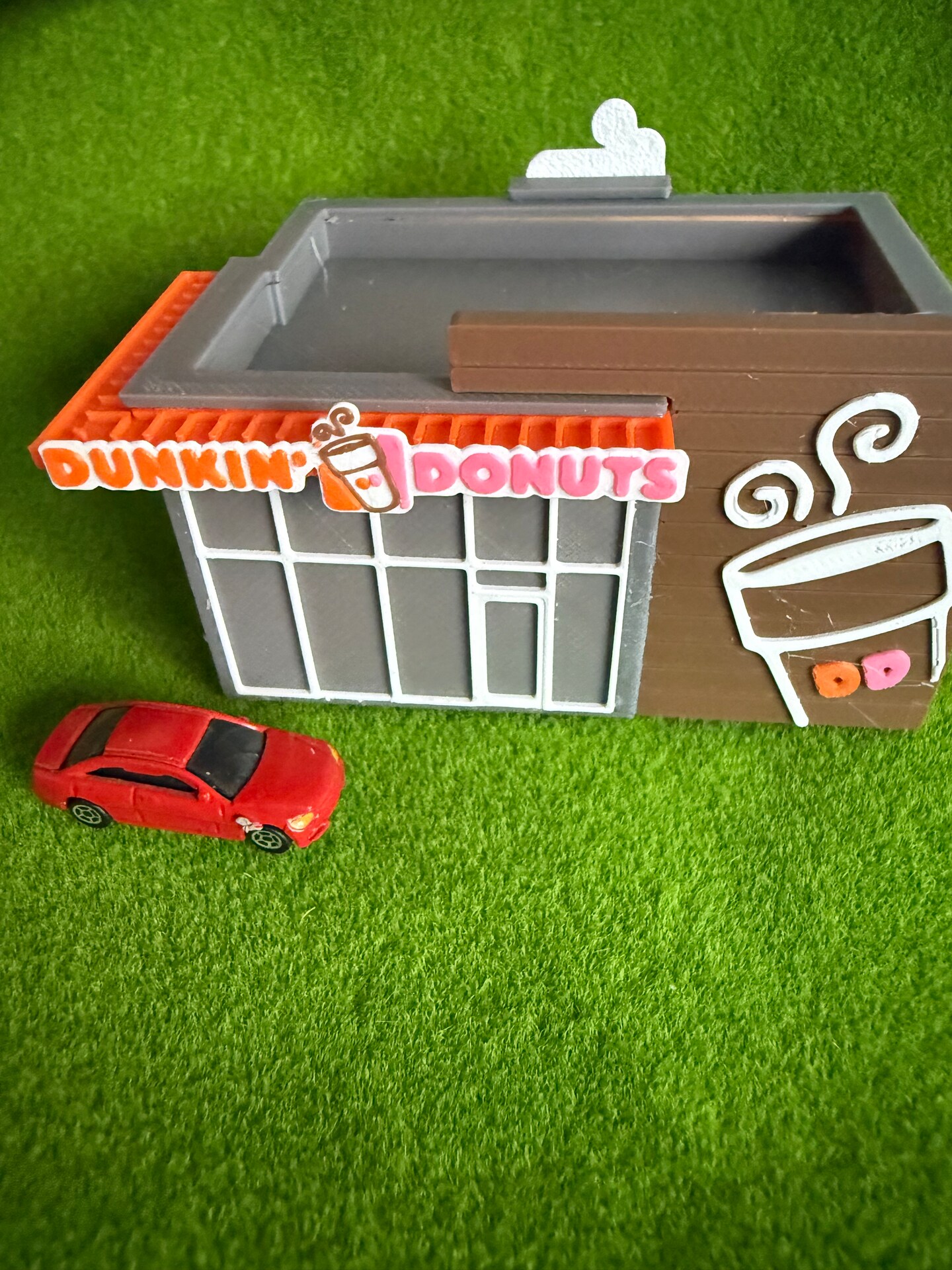Coffee shop store restaurant donut popular drive thru sprinkles ...