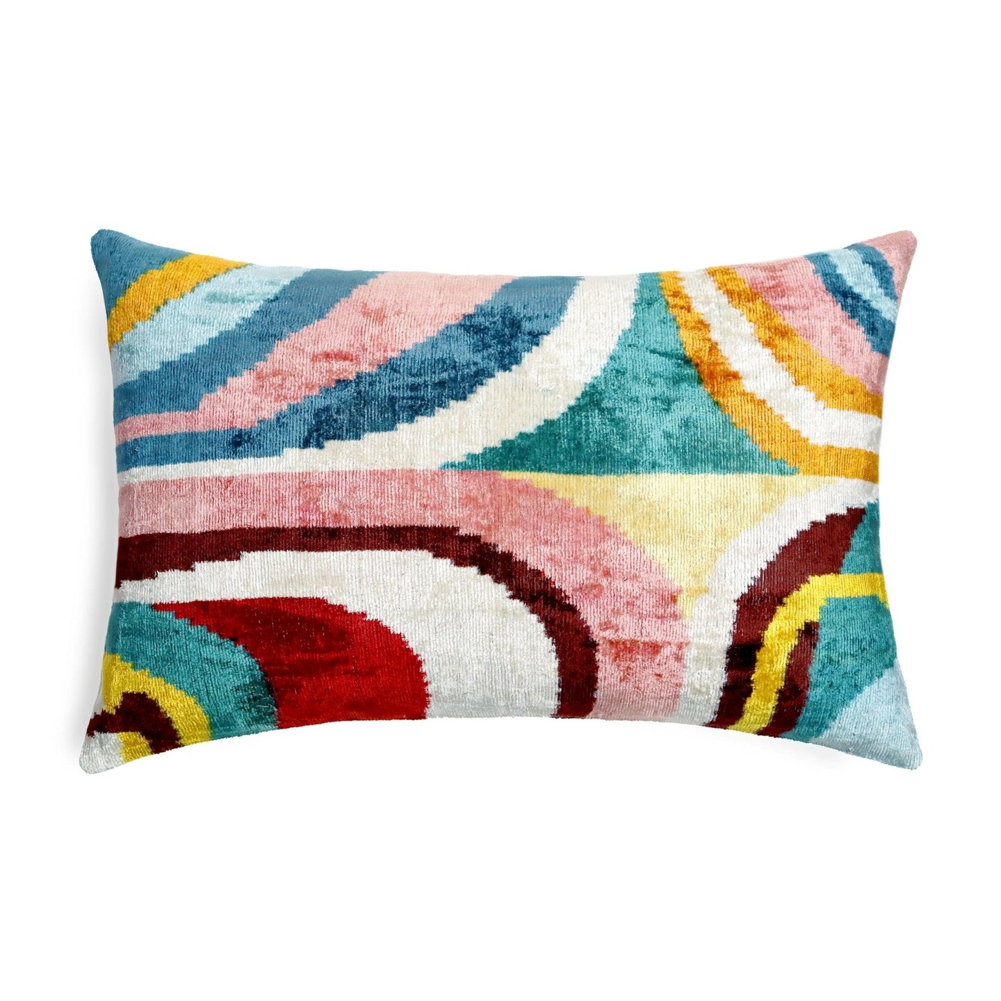 Canvello Luxury Multi Color Throw Pillows Donw Filled - 16x24 in ...