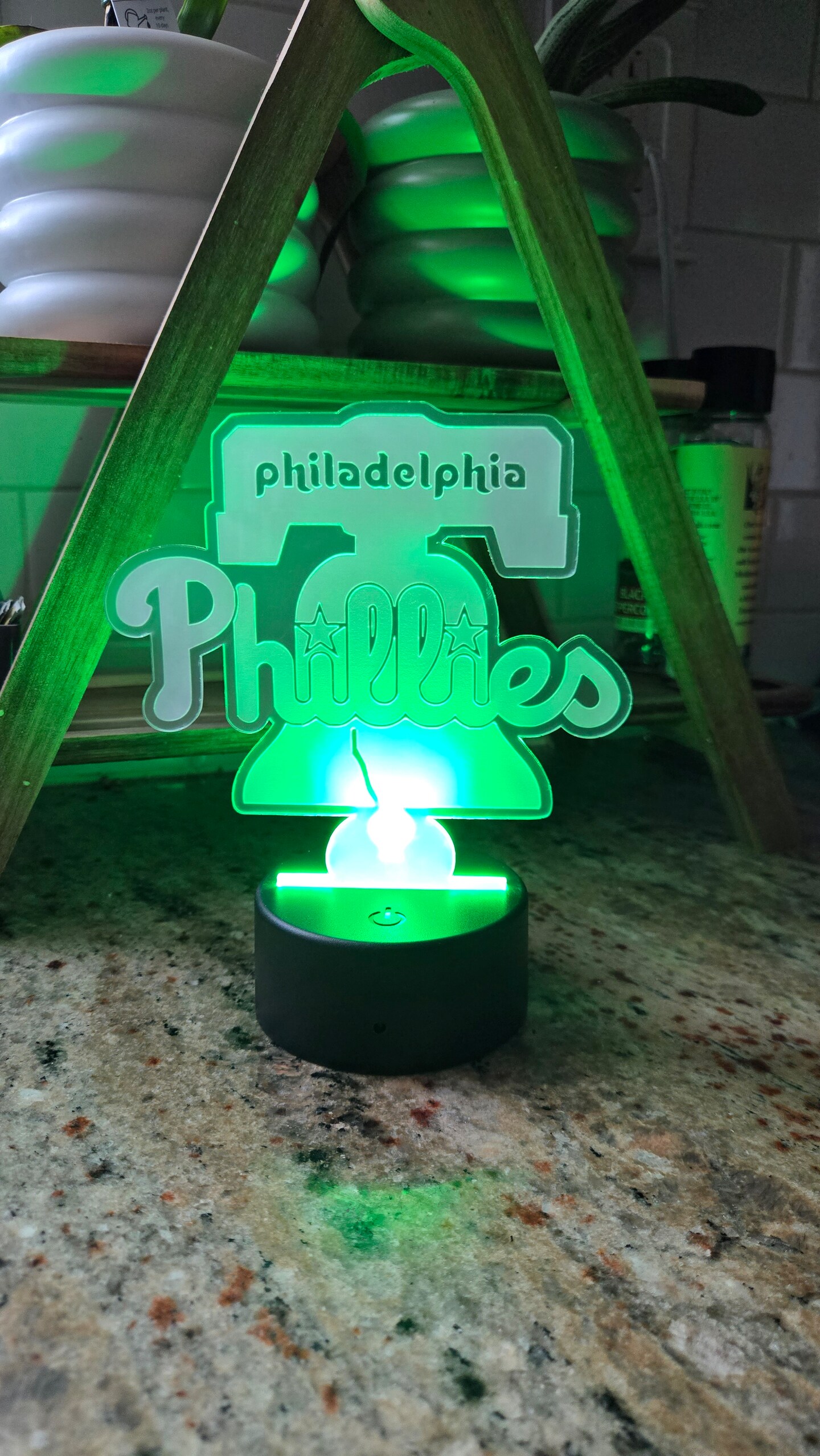 Philadelphia Phillies Ring The Bell Liberty Bell Laser Engrave Acrylic ...