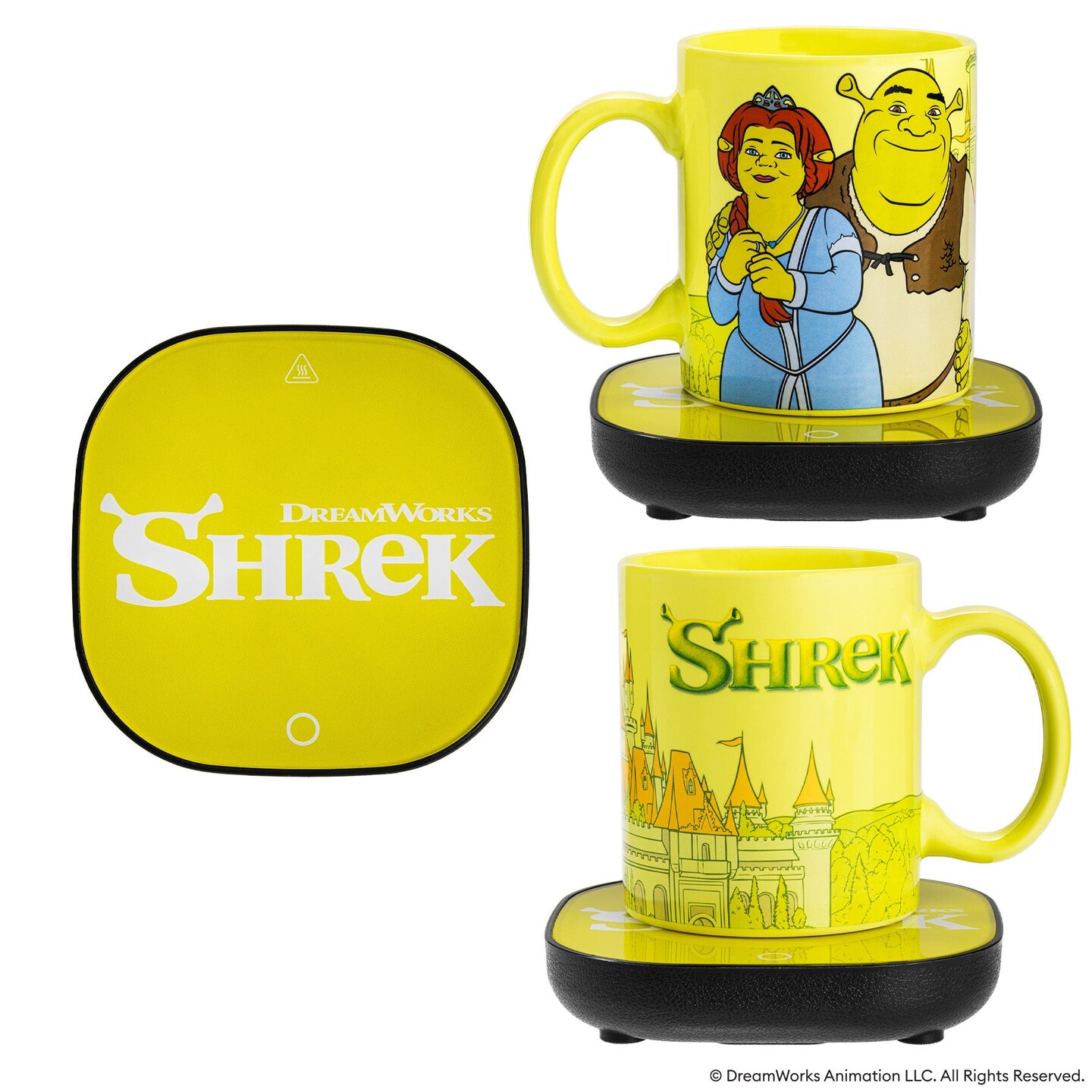 Uncanny Brands Shrek 12oz Mug with Warmer | Michaels