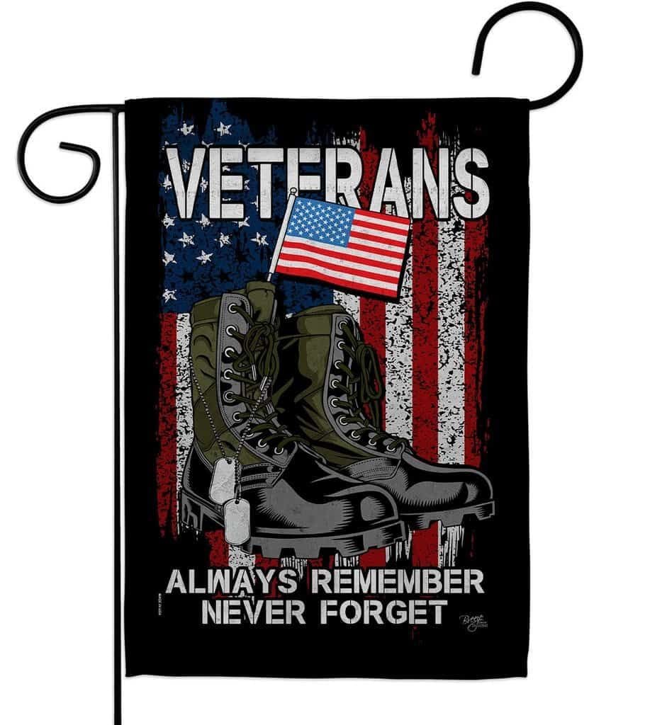 Veterans Always Remember Garden Flag 2 Sided | Michaels