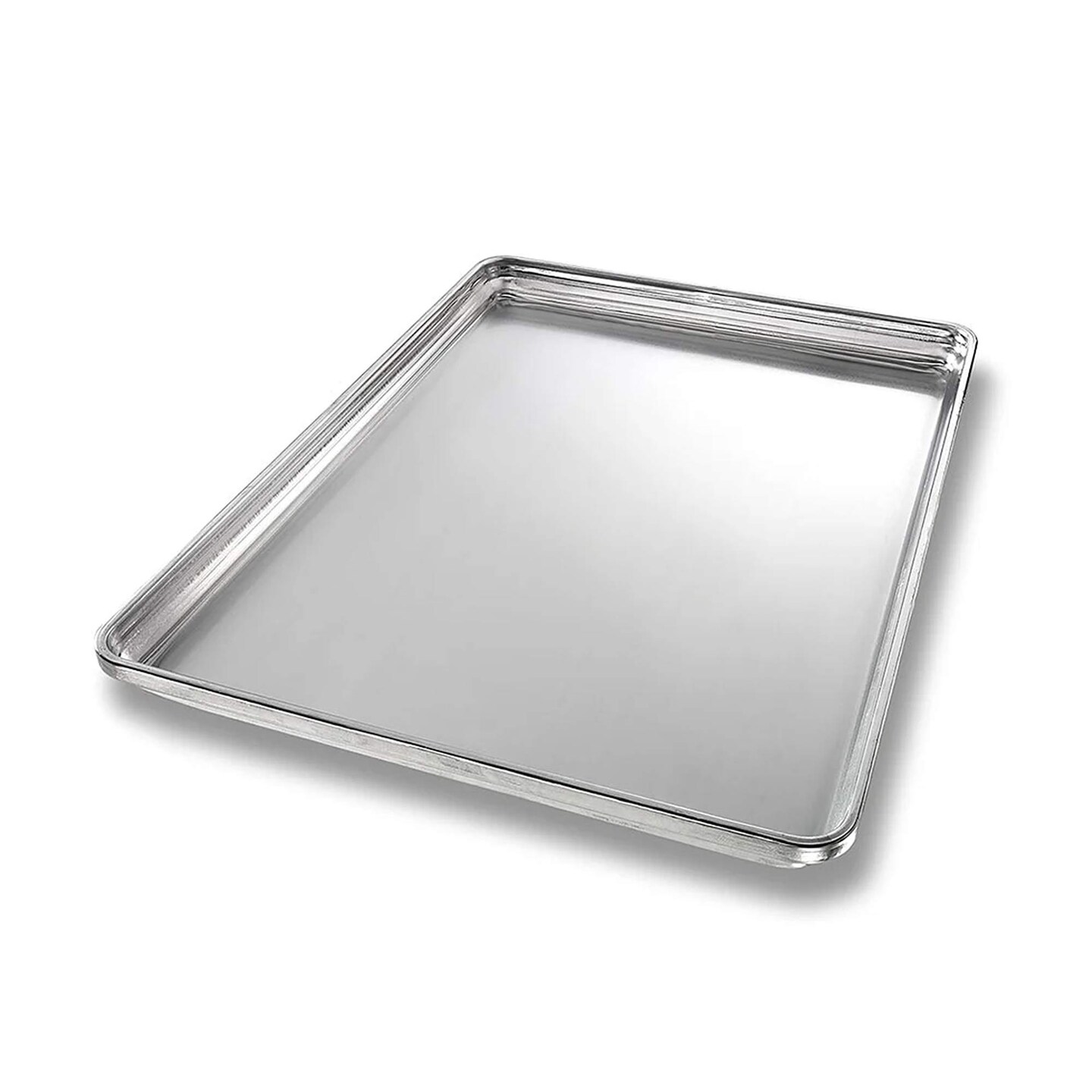 18" x 13" x 1" Half Size Bun Pan 18 Gauge Aluminum StayFlat Concave ...