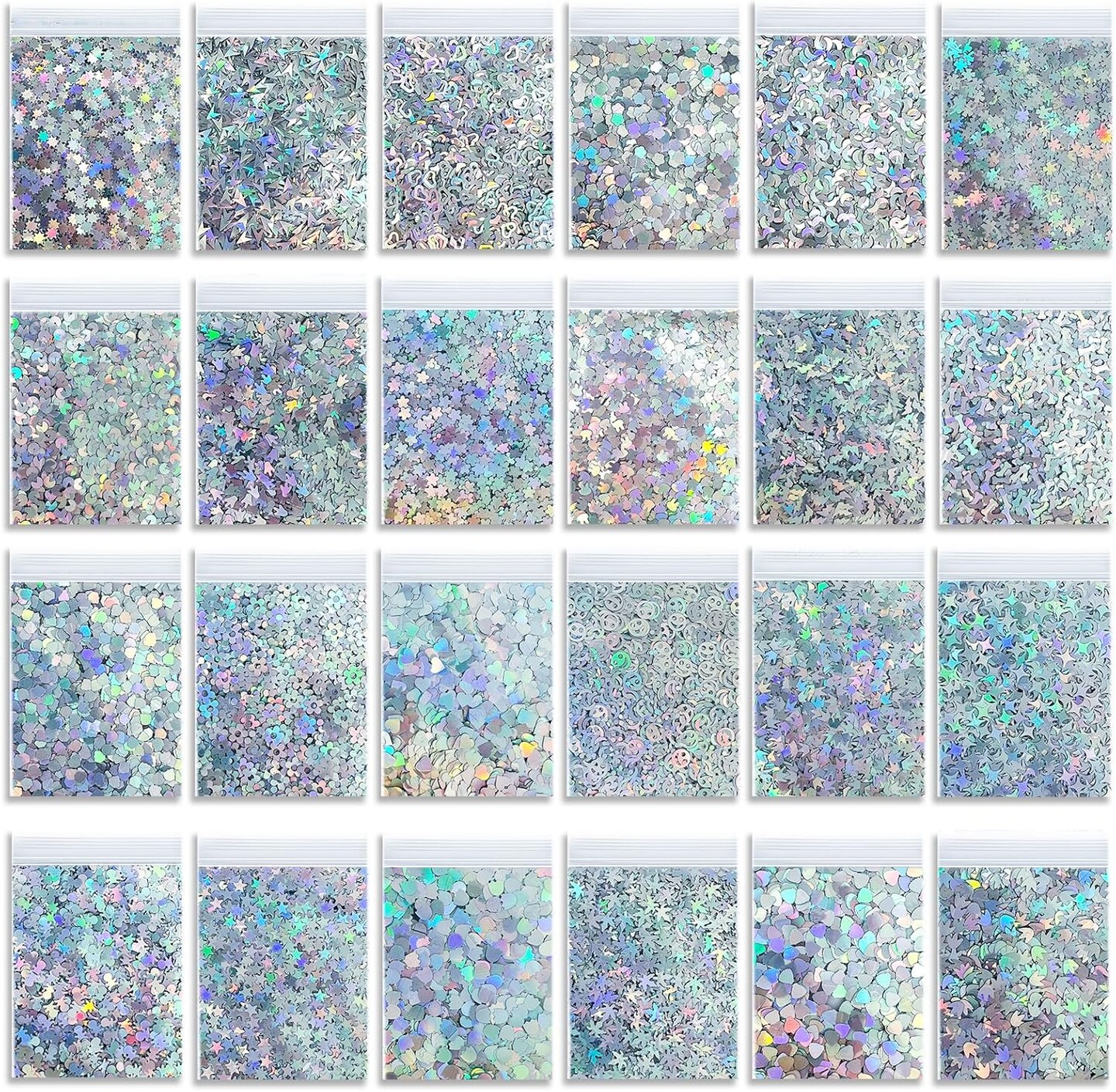 Sliver Sparkles Holographic Chunky Glitter | Michaels