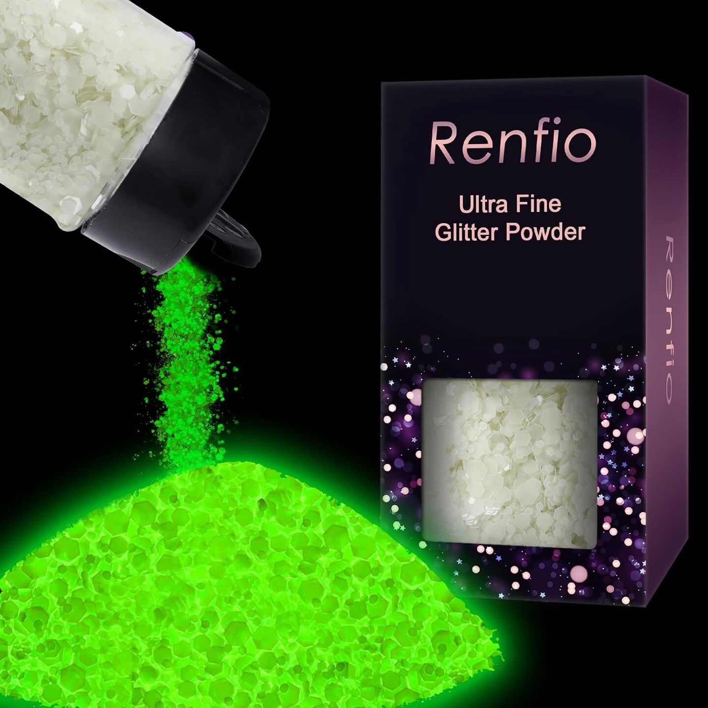 Glow in The Dark Chunky Glitter | Michaels