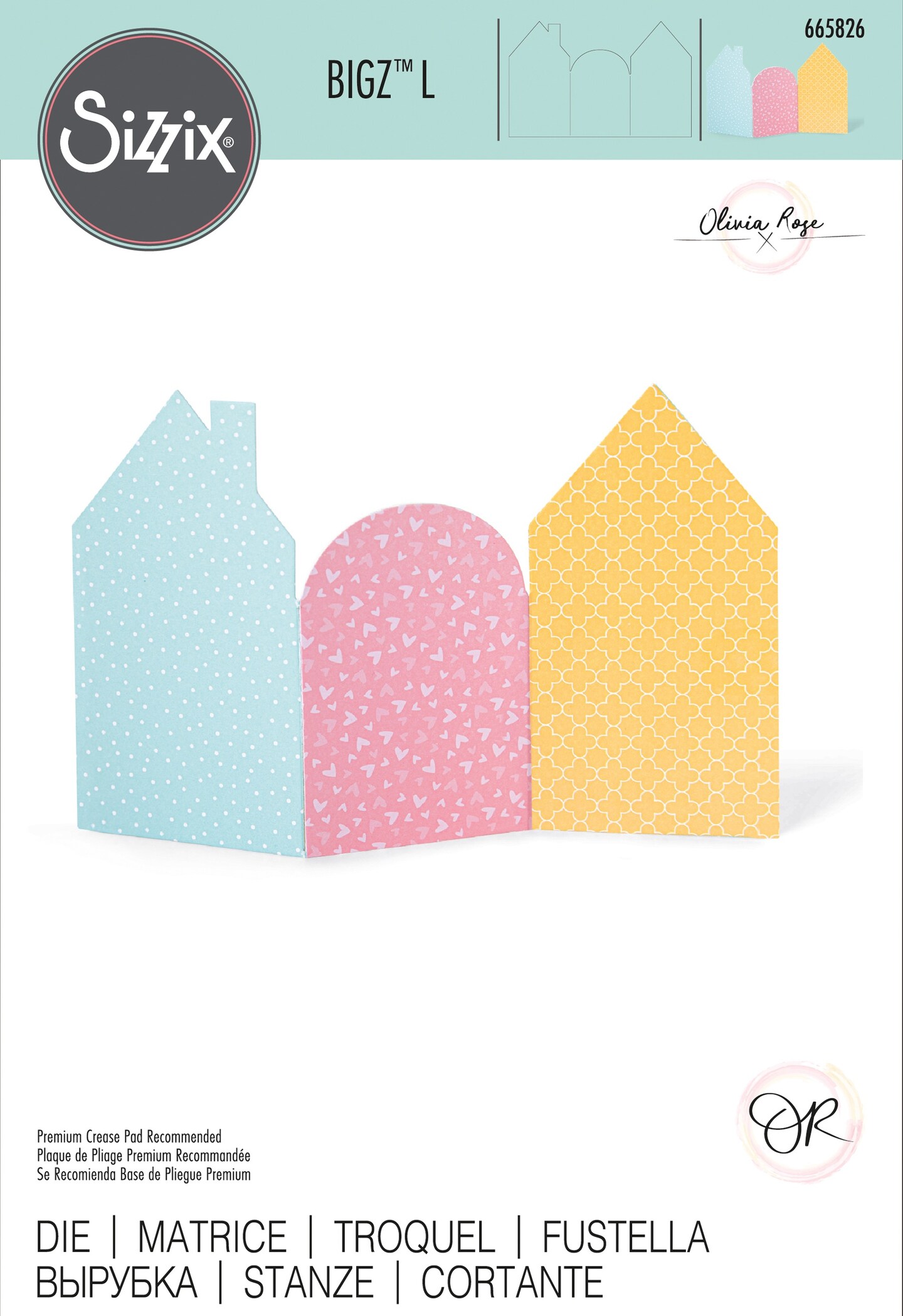 Sizzix Bigz Large Die By Olivia Rose-House Book | Michaels