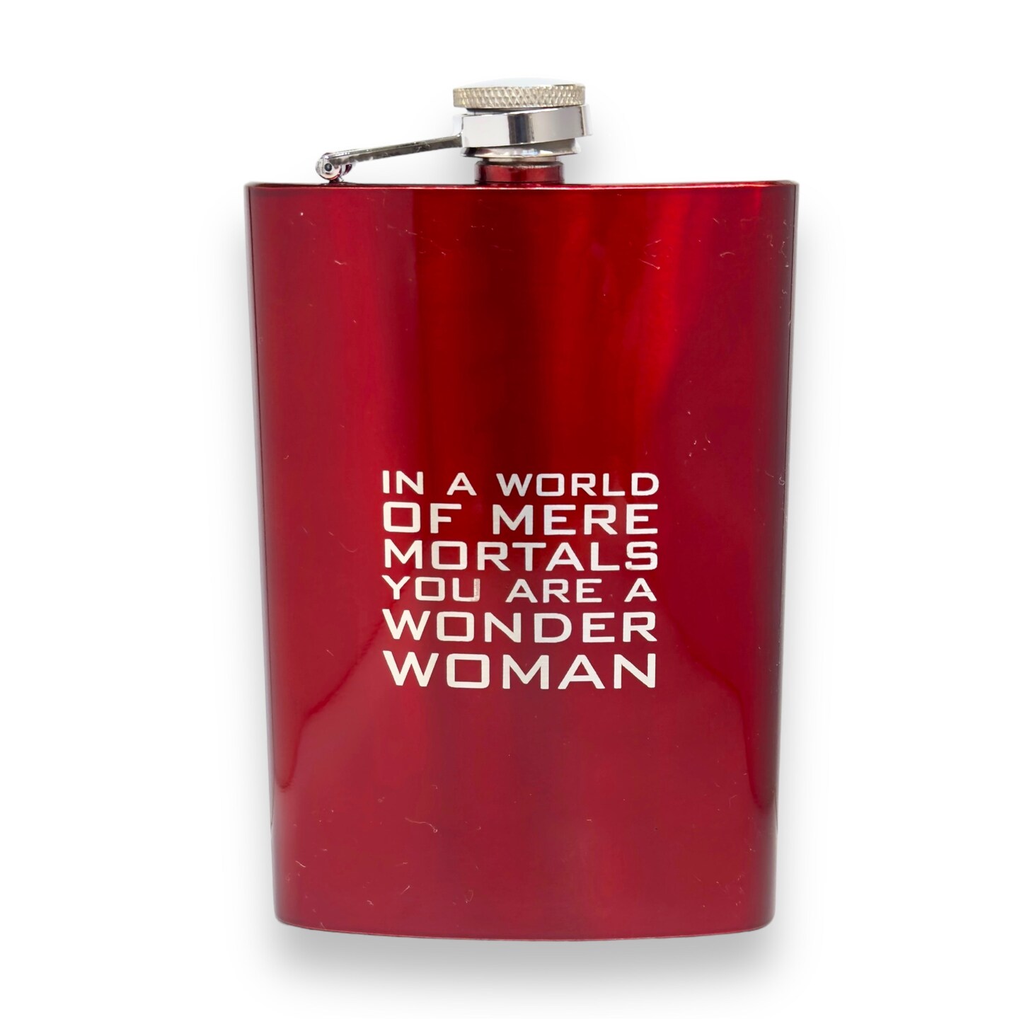 8oz RED In a World of Mere Mortals You Are a W W Flask | Michaels