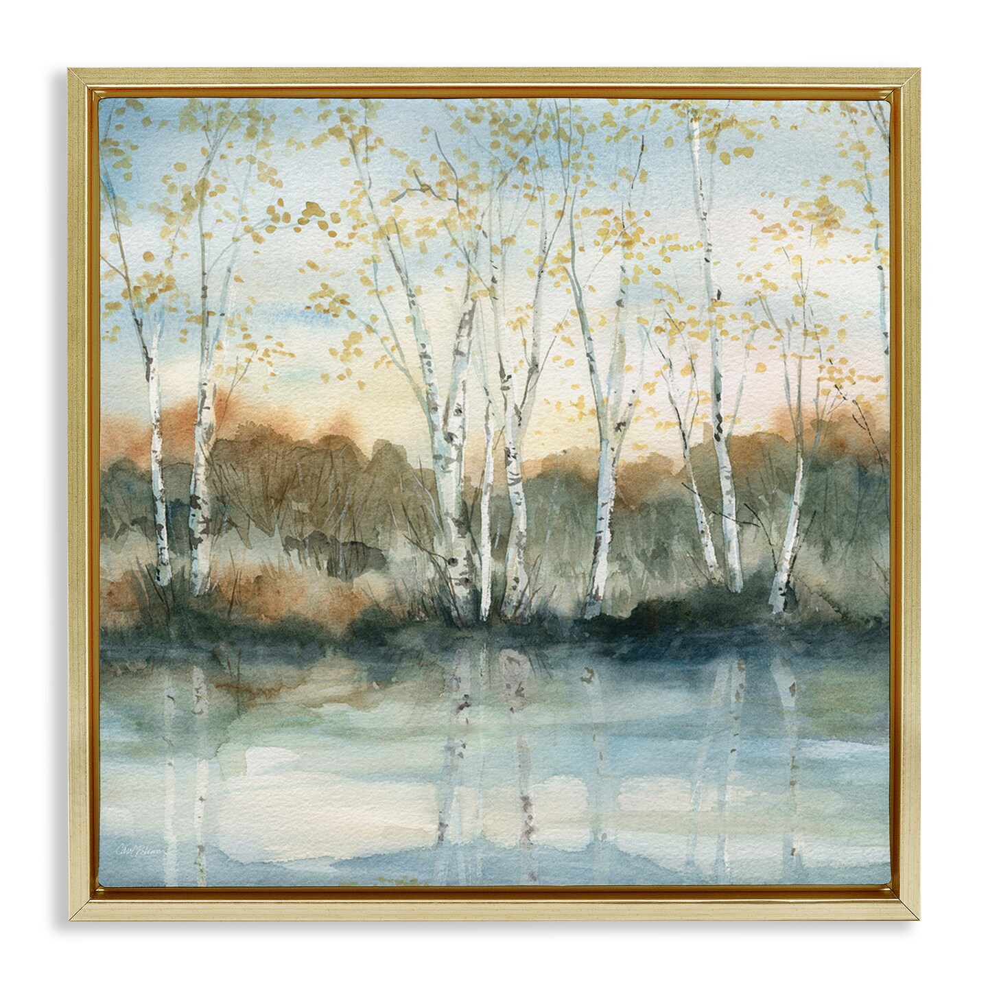 Birch tree wall art store
