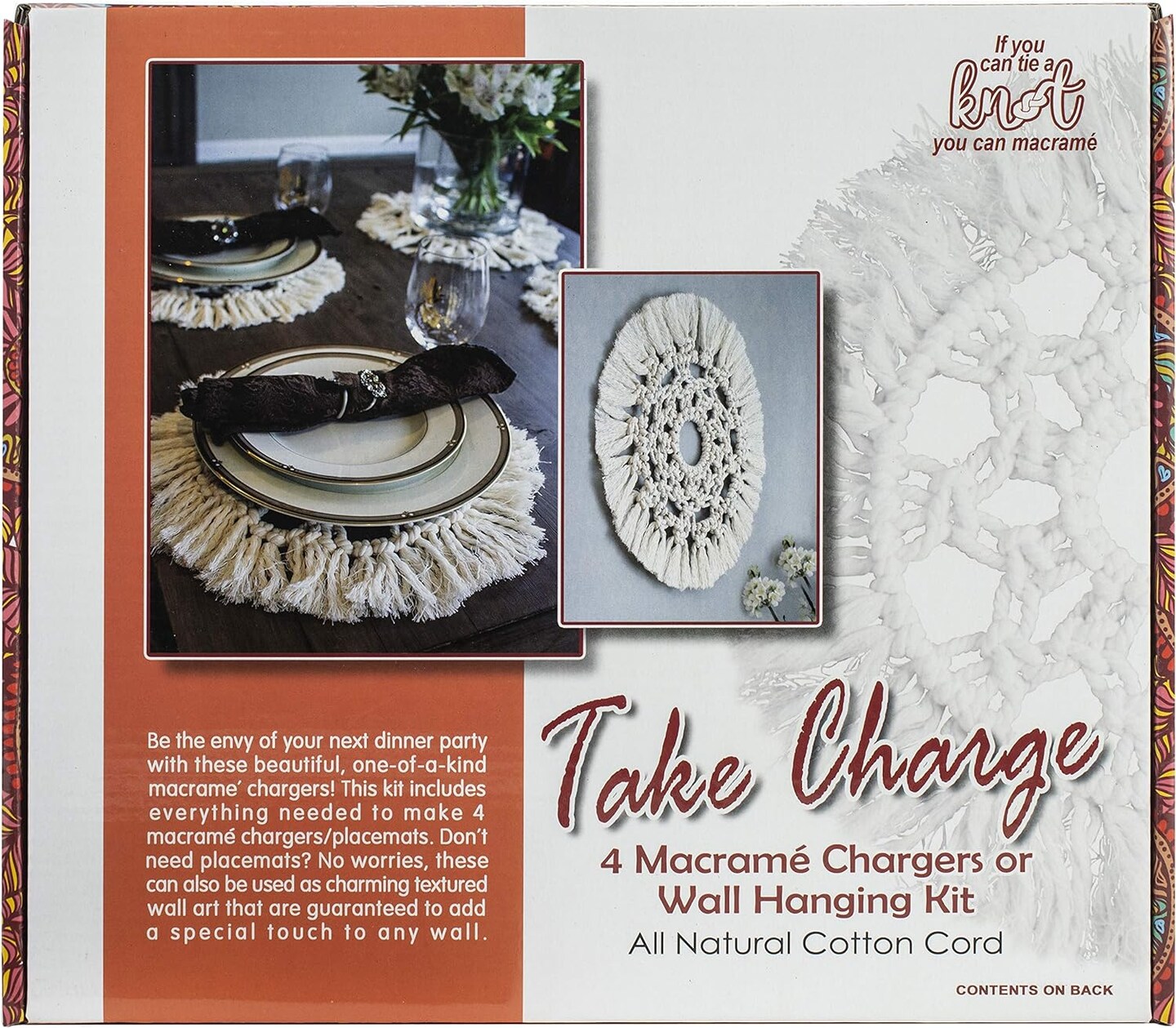 DESIGNER MACRAME KIT TAKE CHARG | Michaels