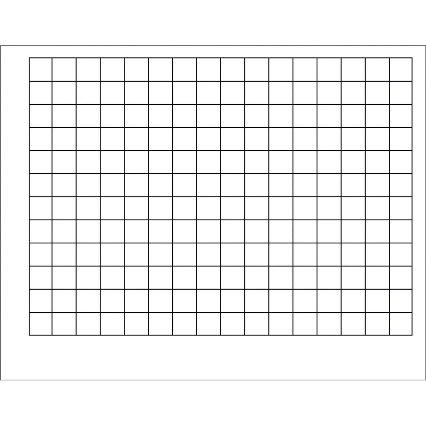 Graphing Grid (1 1/2" Squares) Wipe-Off® Chart, 22" x 28" | Michaels