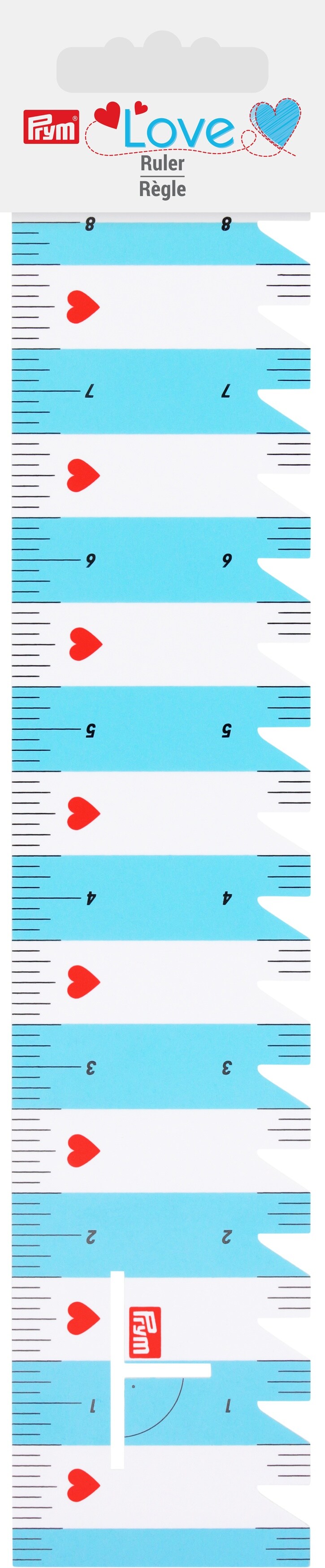 Prym Love Ruler 8"-Turquoise | Michaels