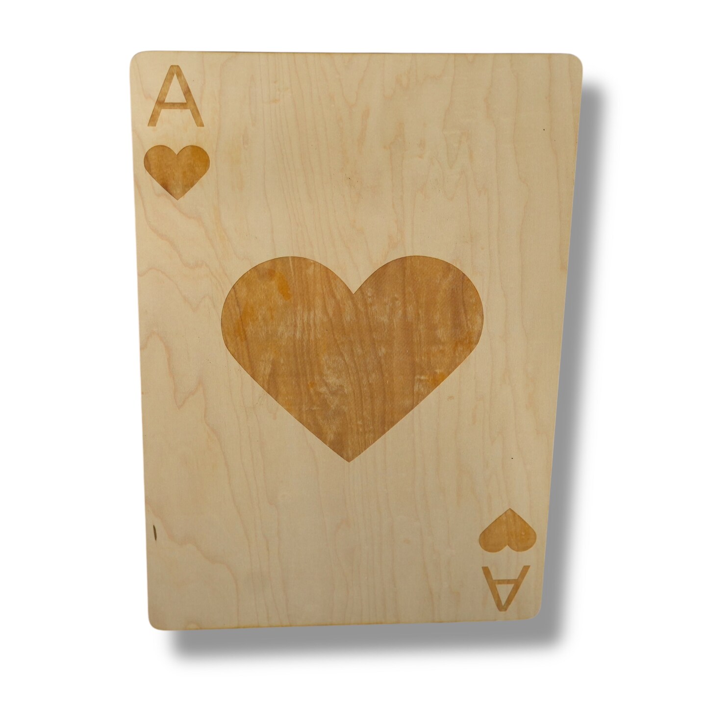 Ace of Hearts Sign 13x20 Raw Wood | Michaels