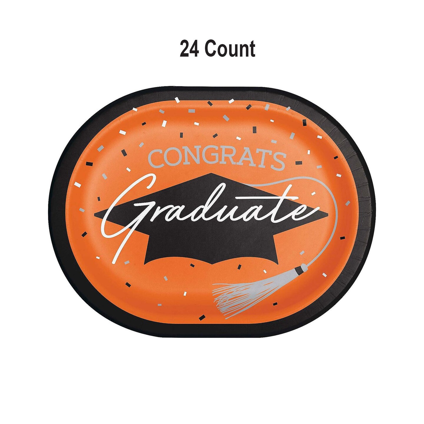 9.25" x 12" 24 Count Creative Converting School Spirit Orange ...